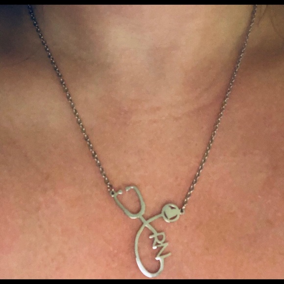 Jewelry | Exclusive Rn Nurse Stethoscope Necklace | Poshmark